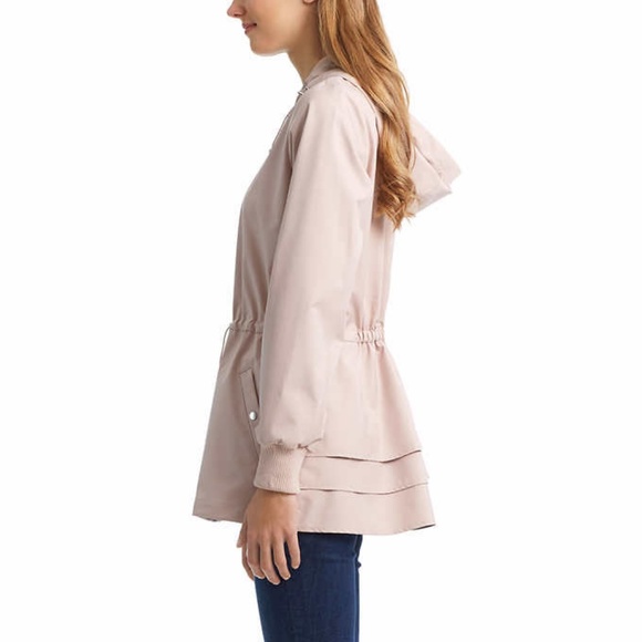 Bernardo | Jackets & Coats | Bernardo Ladies Ruffle Hem Jacket Light ...